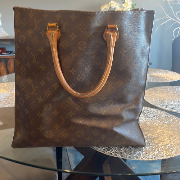 Louis Vuitton | Bags | Authentic Vintage Louis Vuitton Large Tote Sac ...